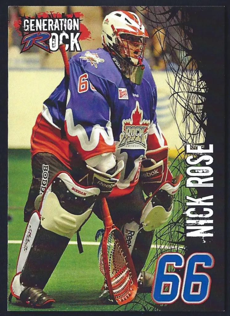 Nick Rose Player Collection - The Lacrosse Card Archive