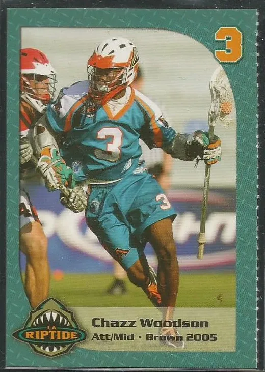 Chazz Woodson Player Collection - The Lacrosse Card Archive