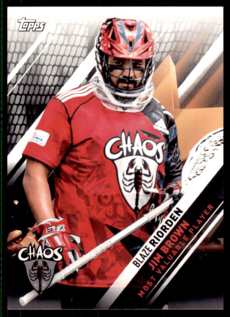 Blaze Riorden Player Collection - The Lacrosse Card Archive