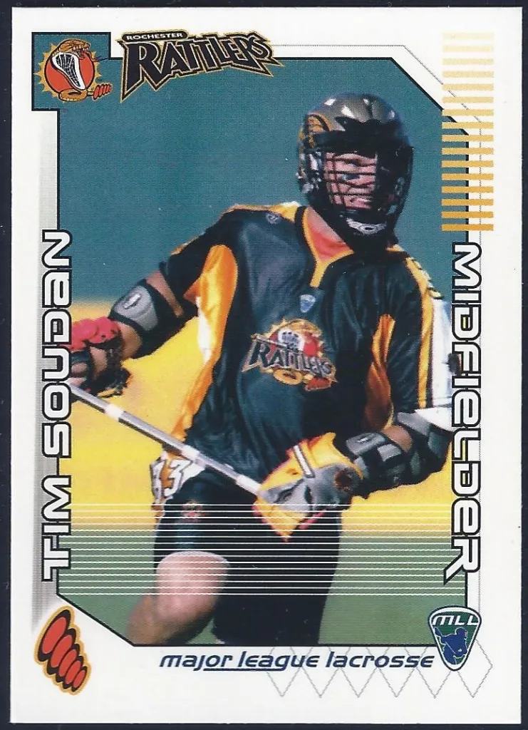 Tim Soudan Player Collection - The Lacrosse Card Archive