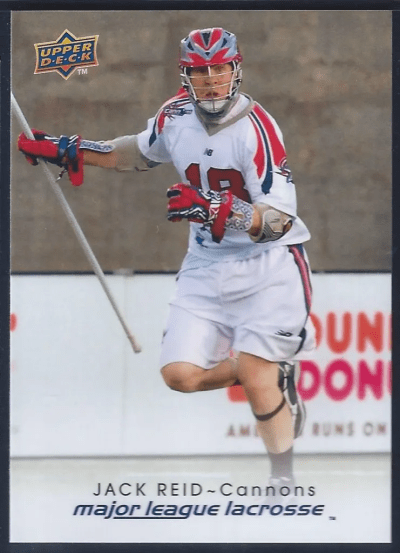 Jack Reid Player Collection - The Lacrosse Card Archive